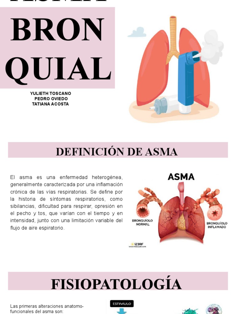 Tratamiento y Definición del Asma | PDF | Asma | Medicina CLINICA