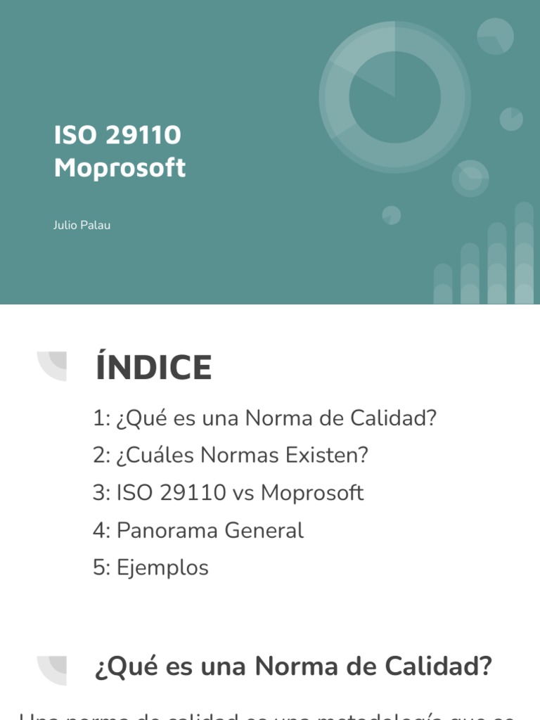 ISO 29110 Moprosoft | PDF