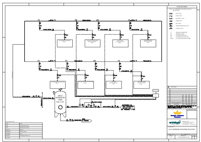 Bat-Dwg-Dd-Me-00-Ca-6301 - R0 - P & Id Compressed Air Distribution ...