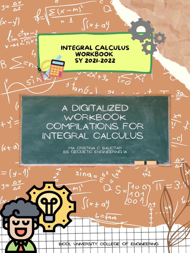 Workbook in Integral Calculus | PDF | Integral | Area