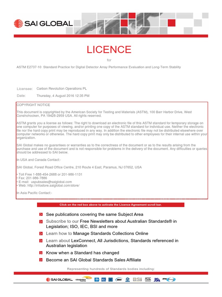 EXT 012 - ASTM E2737-10 Standard Practice For Digital Detector Array ... EXT 012 - ASTM E2737-10 Standard Practice For Digital Detector Array ...