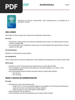 Ficha Técnica Sueroral Casen | PDF | Diarrea | Medicamentos con receta