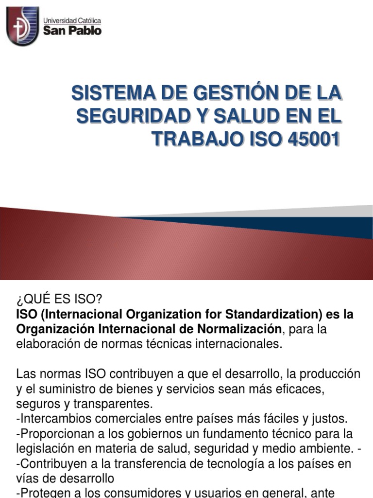 Iso 45001 A | PDF | Business | Economias