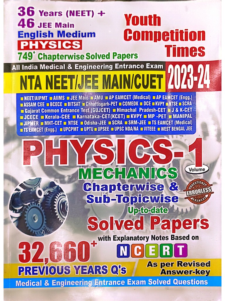Yct Neet And Jee Main Physics Vol 1 P Pdf