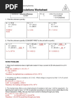 Electrical Symbol: Physics IGCSE | PDF