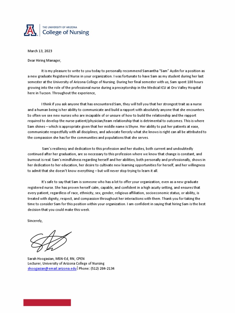 S Aydin Letter of Rec Prof H | PDF