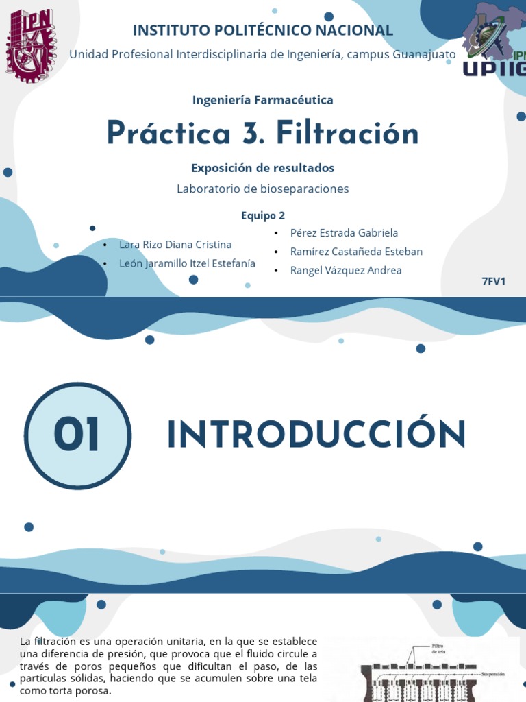 Práctica 3. Filtración | PDF | Filtración | Química