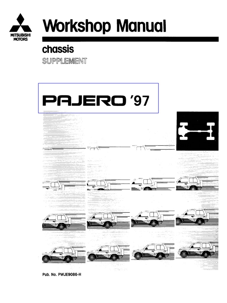 Pwje9086-H Pajero 97 Chassis | PDF