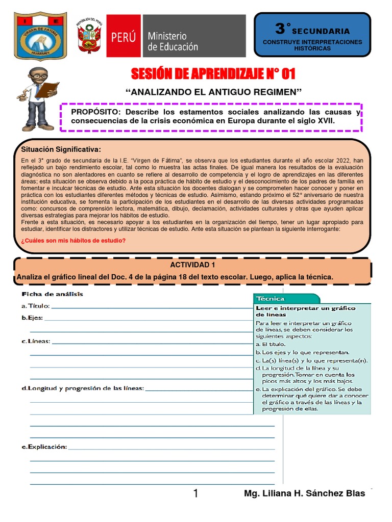 1 Analizando El Antiguo Regimen | PDF | Evaluación | Habilidades de estudio