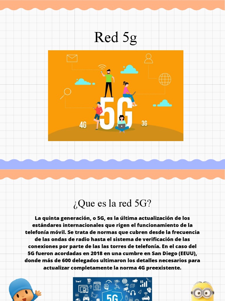 Red 5g | PDF | Telecomunicaciones | Tecnología de información y comunicaciones