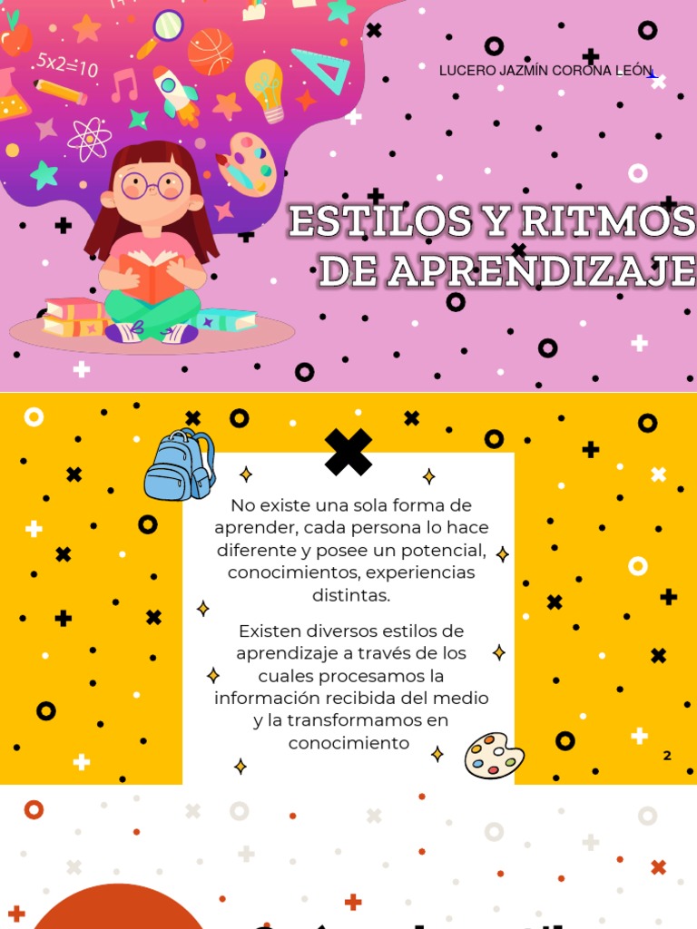 Estilos y Ritmos de Aprendizaje | PDF | Aprendizaje | Maestros