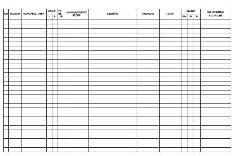 Buku Register Ugd | PDF