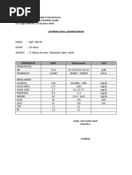DAFTAR NILAI NORMAL Dan Kritis Laboratorium | PDF