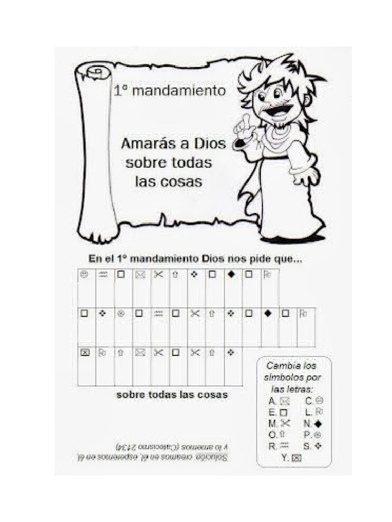 Los 10 Mandamientos | PDF