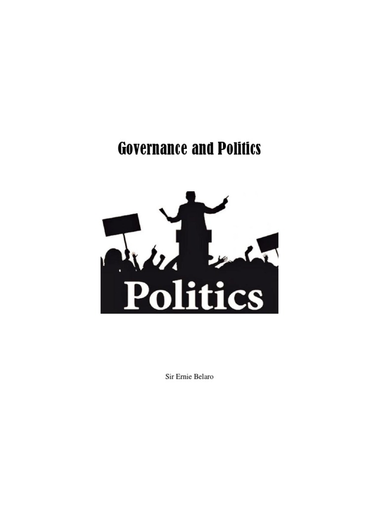 Governance and Politics Module | PDF