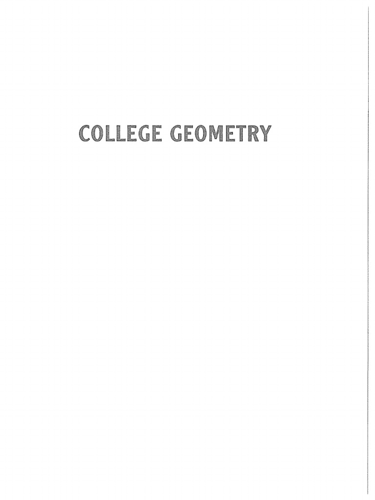 College Geometry-Musser | PDF