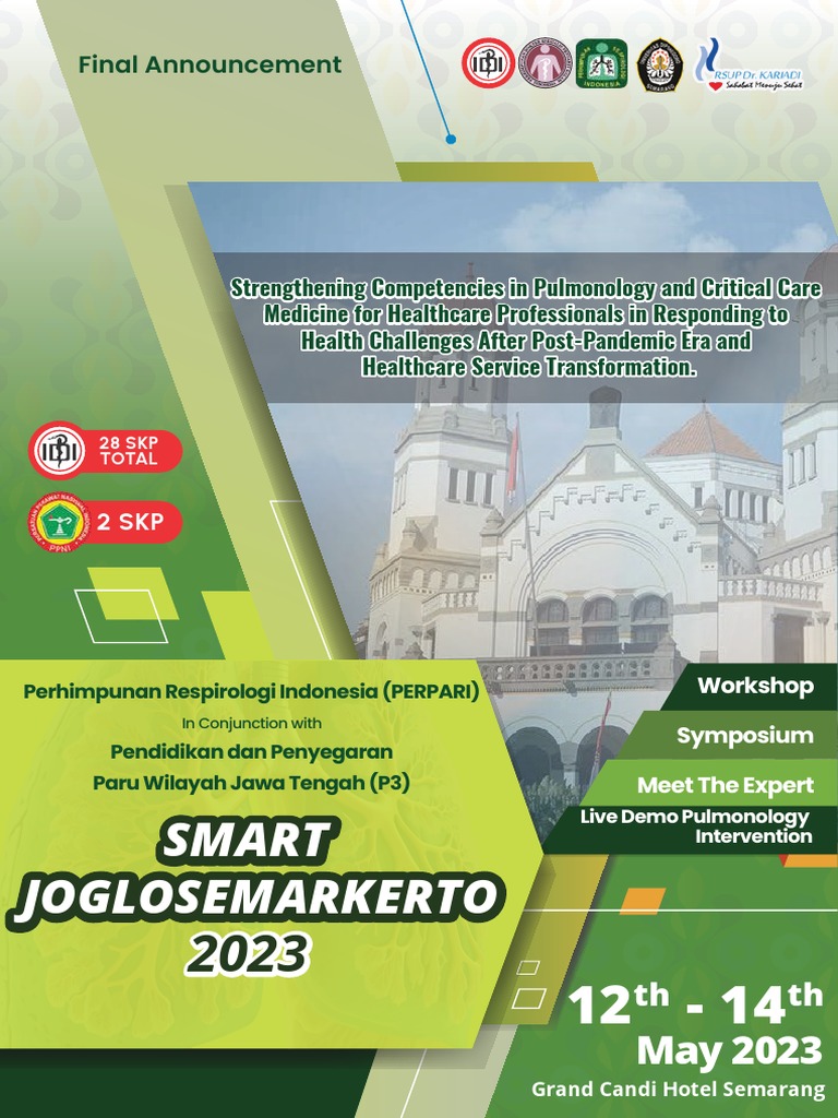 Final Announcement | PDF | Pulmonology | Tuberculosis