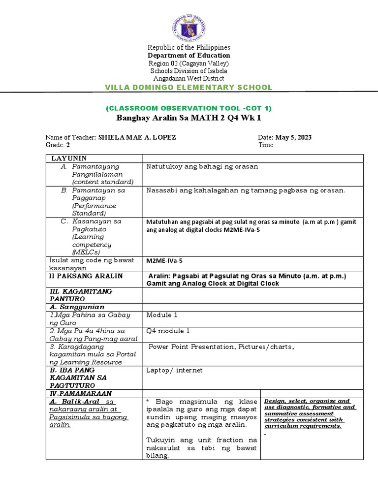 Math 2 Q4 Week 1 | PDF