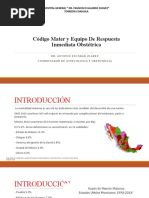 Manual Código Mater y ERIO Obstétrico | PDF | Hospital | Reanimación ...