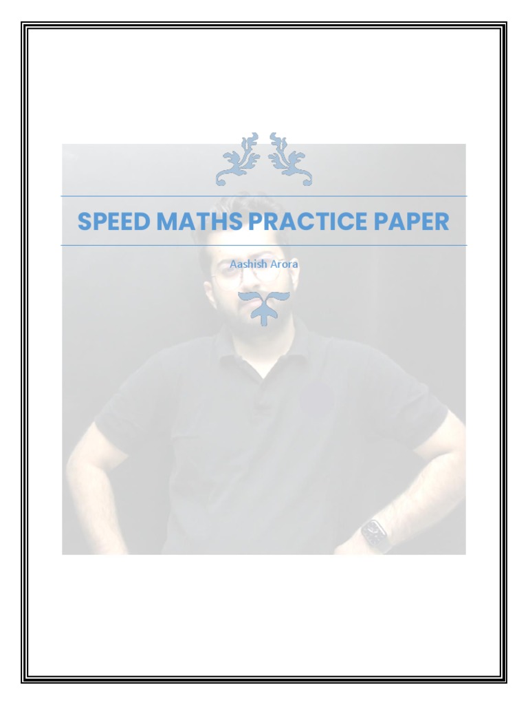 Math Speed | PDF | Economies