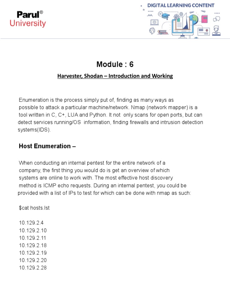 Module 6 | PDF