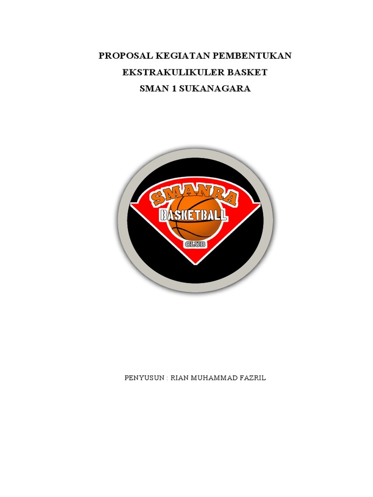 Proposal Pembentukan Ekskul Basket | PDF
