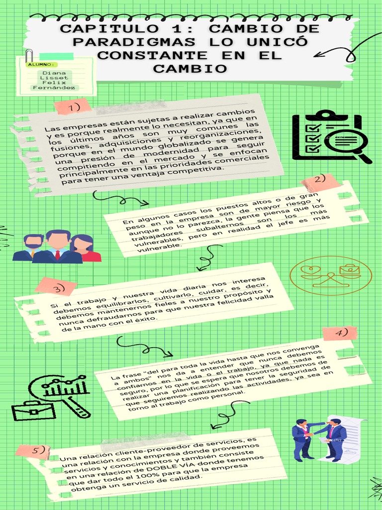 Capitulo 1 Cambio de Paradigmas Lo Unicó Constante en El Cambio | PDF
