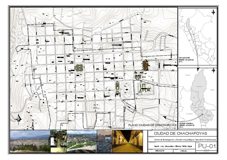 Plano de la Ciudad de Chachapoyas | PDF
