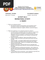 SFA TRAINING MODULE Week 1 | PDF | Wound | First Aid