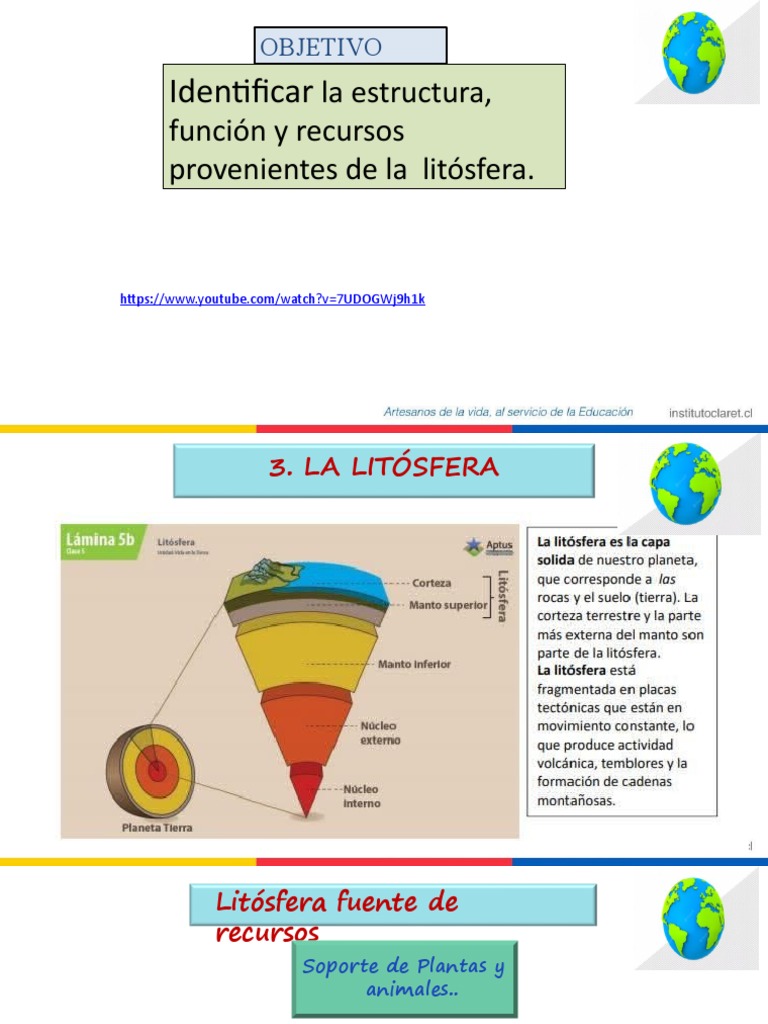Recursos y Funciones de la Litósfera | PDF
