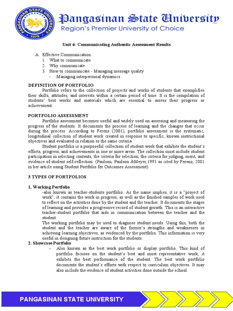 UNIT 4 - Handouts | PDF