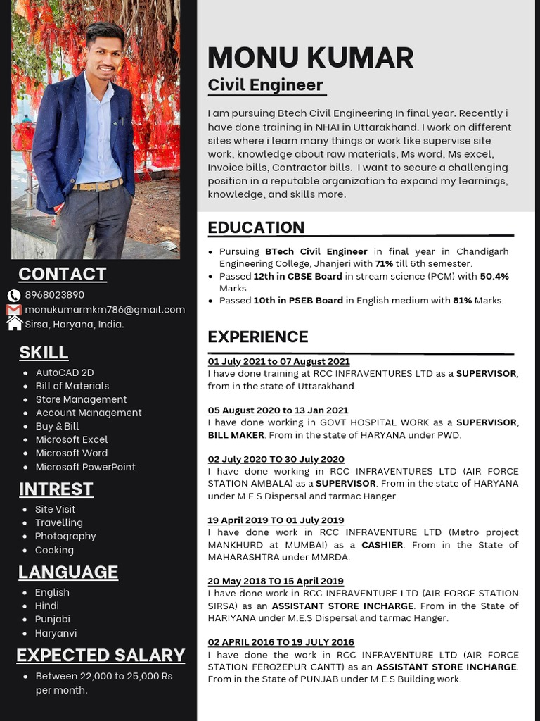 Monu Kumar Resume Updated | PDF
