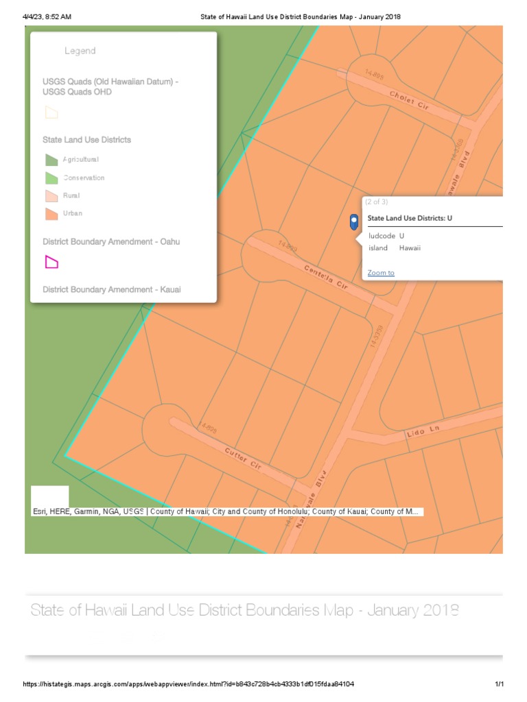 State of Hawaii Land Use District Boundaries Map - January 2018 - TMK 3 ... State of Hawaii Land Use District Boundaries Map - January 2018 - TMK 3 ...