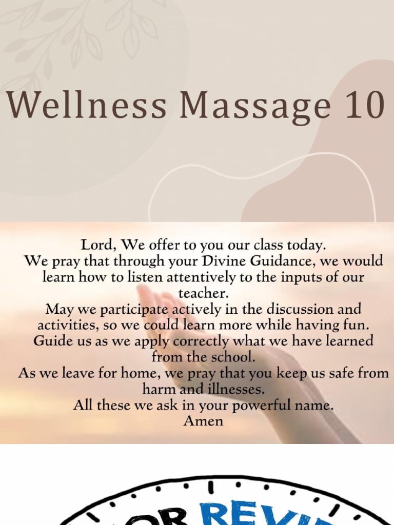 Wellness Massage History | PDF | Massage | Physical Therapy