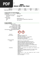 2023 MSDS Template for Chemicals | PDF | Hazards | Occupational Safety ...