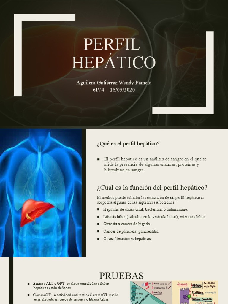 Perfil Hepatico | PDF | Hepatitis | Cirrosis