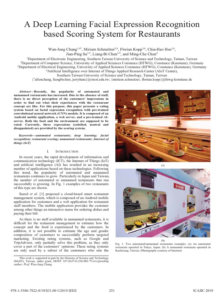 Facial Expression Recognition | PDF | Technological Change | Cognition