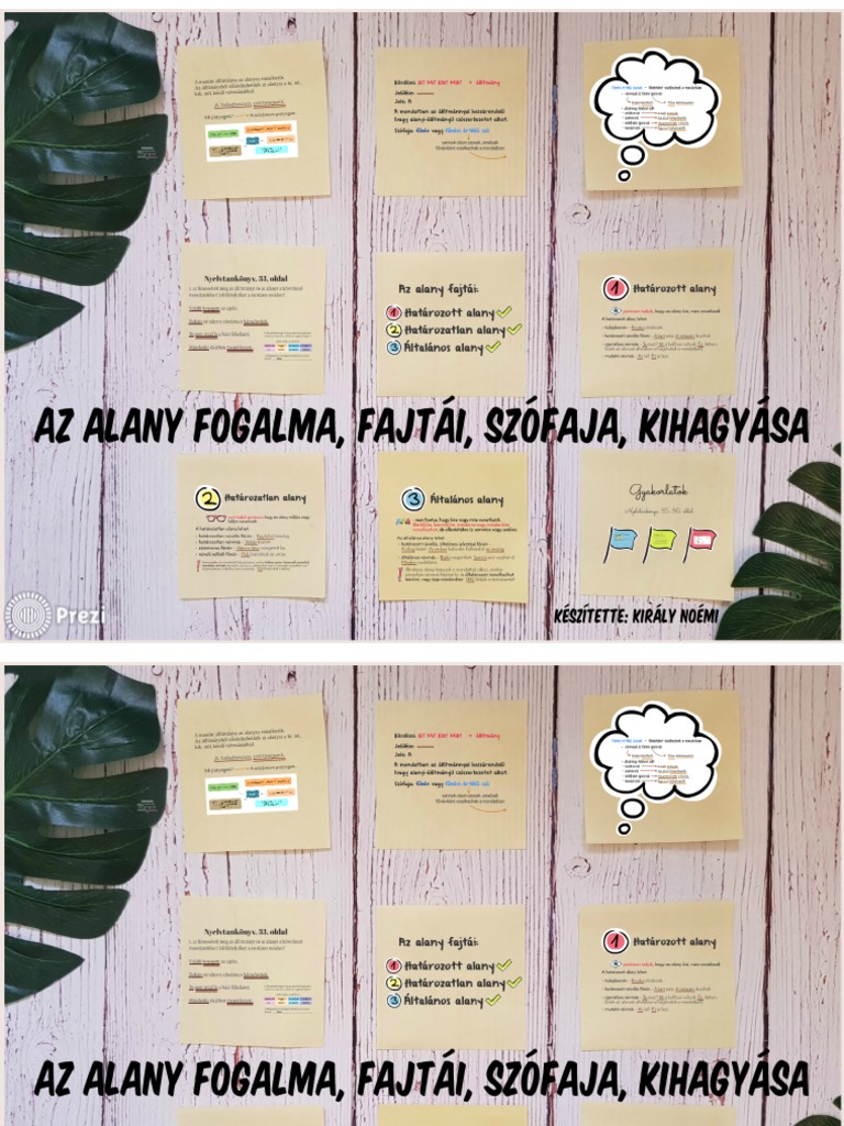 Az Alany Fogalma Fajtai | PDF