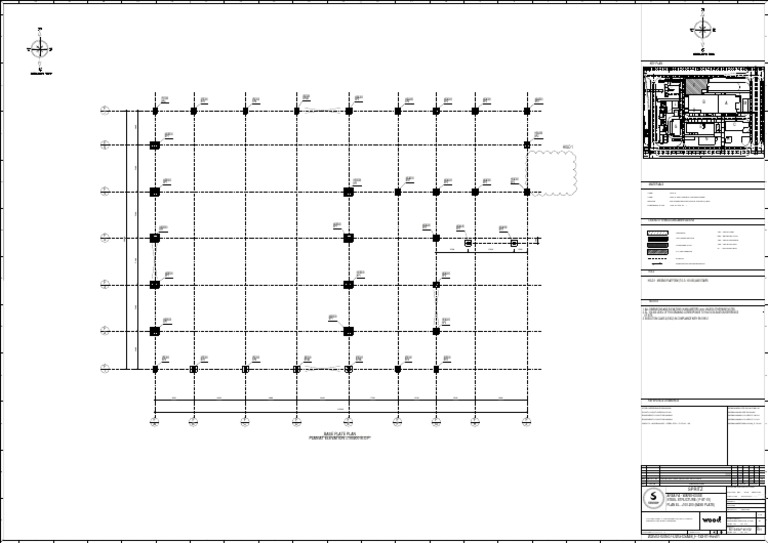 Warehouse Steel Structure Plan | PDF