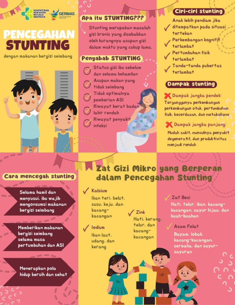 Leaflet Stunting | PDF