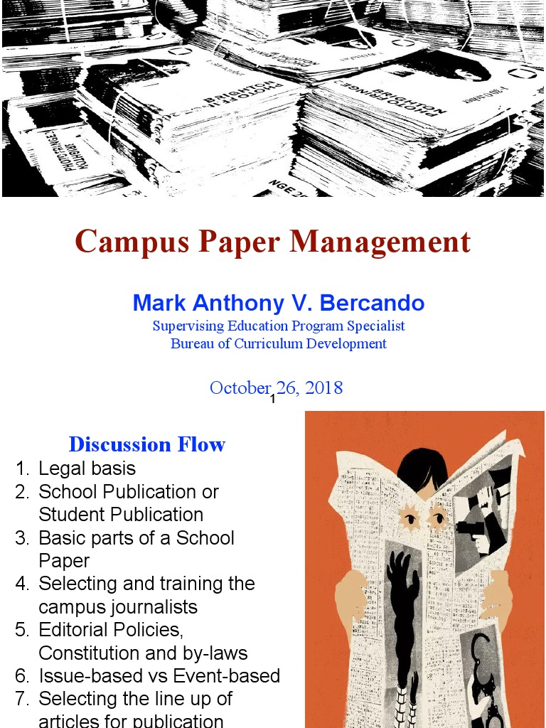 Campus Paper Management | Download Free PDF | Journalism | Plagiarism