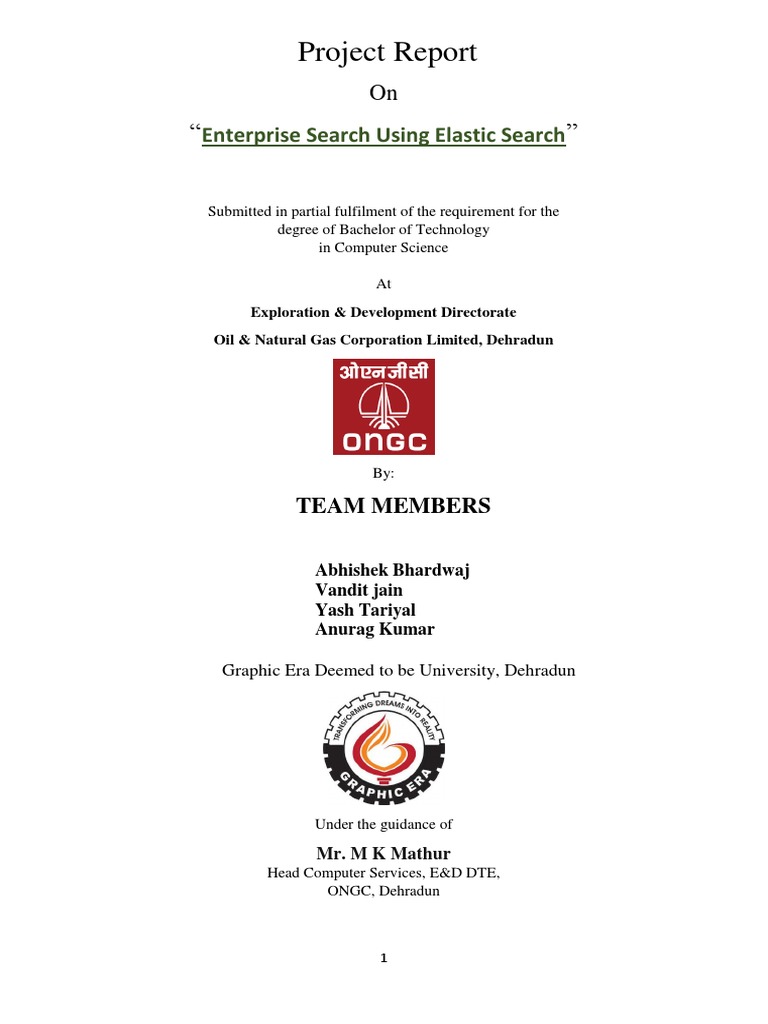 Enterprise Search Using Elastic Search | PDF | World Wide Web ...
