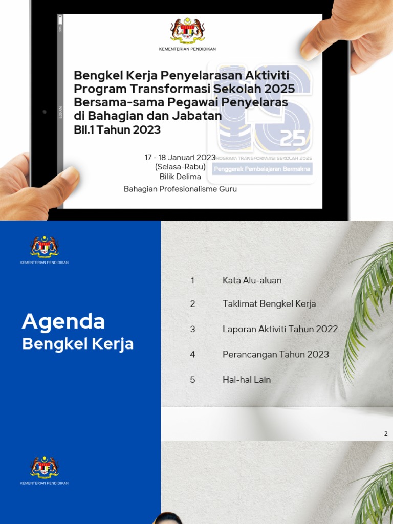 Bengkel Kerja Program TS25 1-2023-1 | PDF