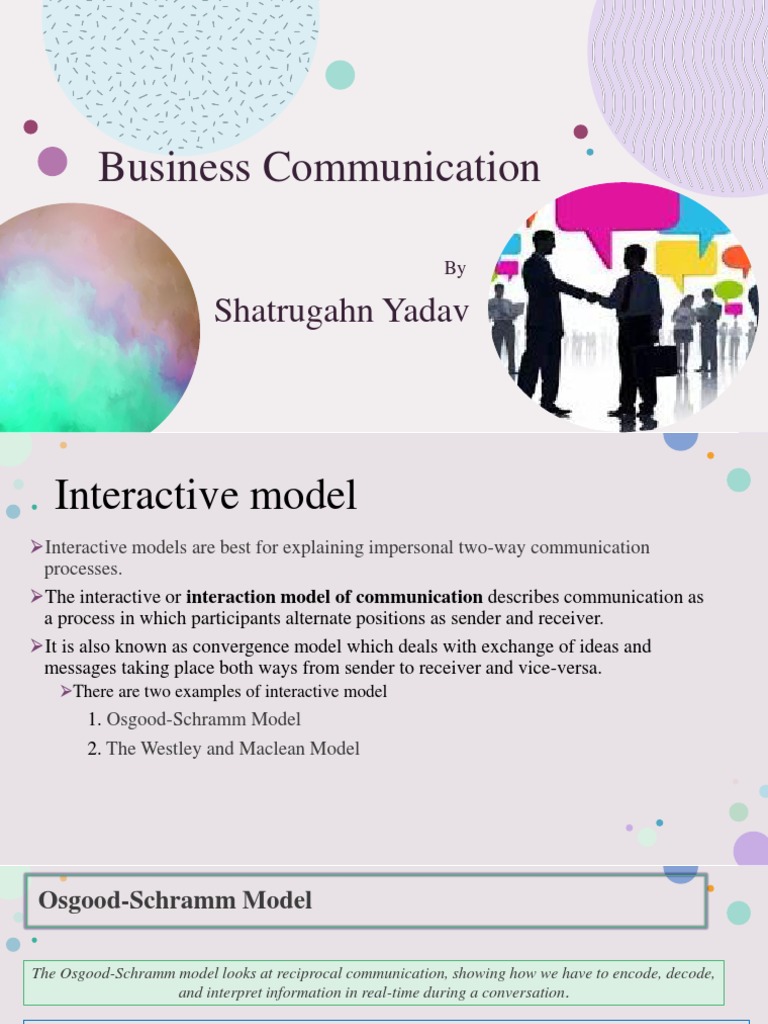 Business Communication Class 3 | Download Free PDF | Communication | Cognitive Science