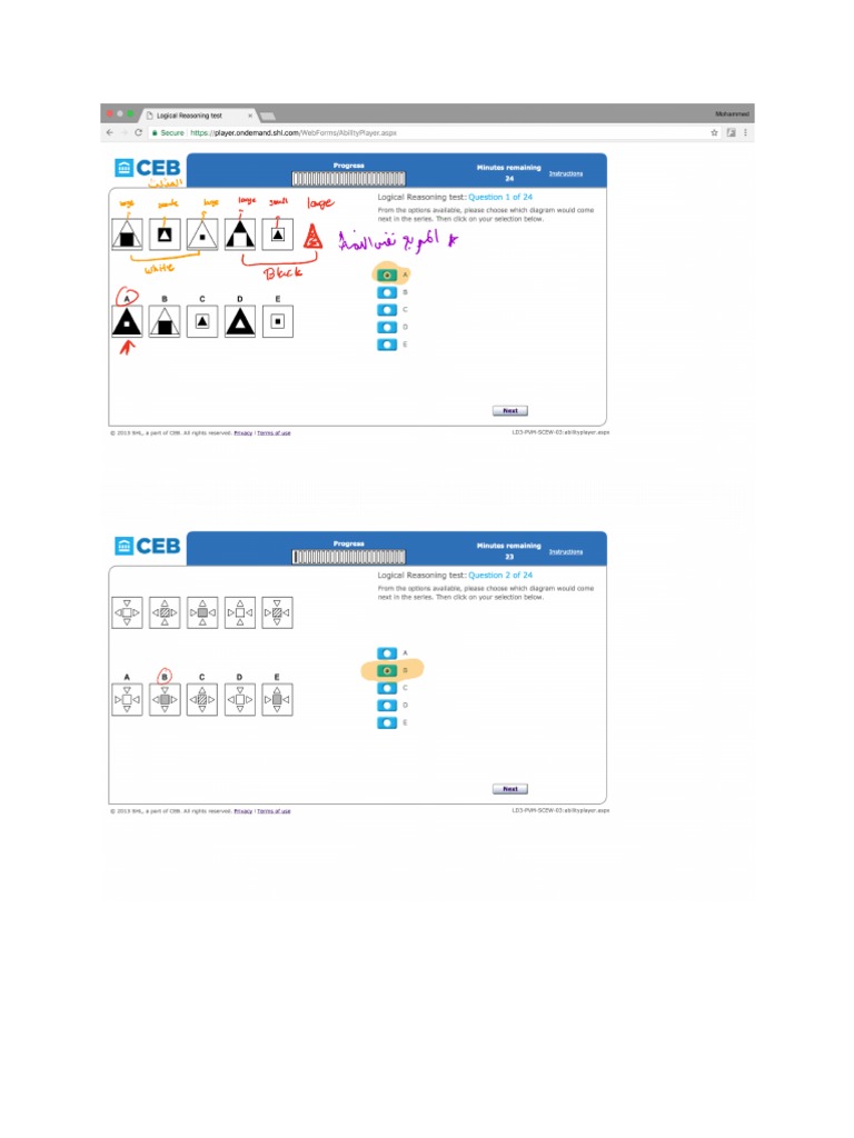 Inductive Reasoning Test Pdf
