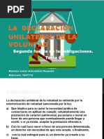 Declaración Unilateral de Voluntad | PDF | Justicia | Crimen y violencia
