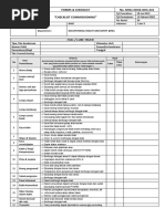 Contoh Form Commissioning | PDF