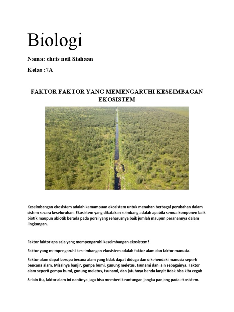 Biologi | PDF