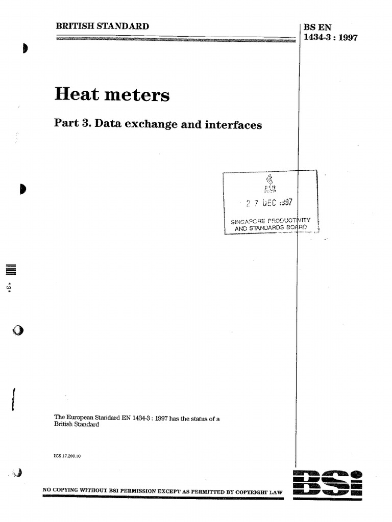 BS en 1434-3 | PDF