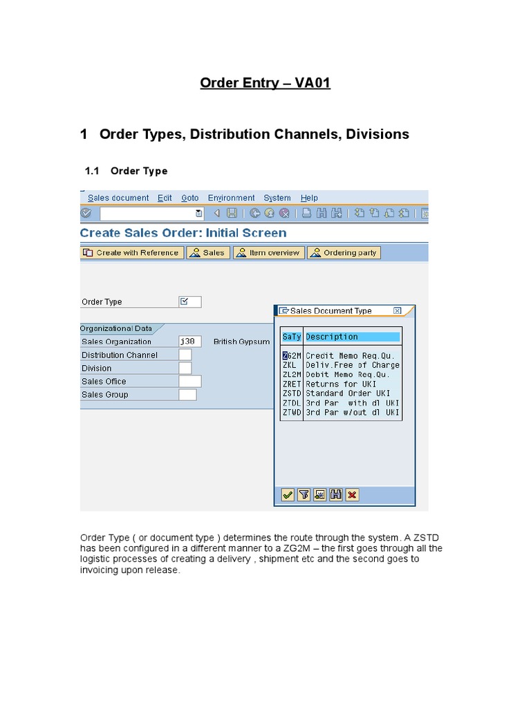 Order Entry | PDF | Invoice